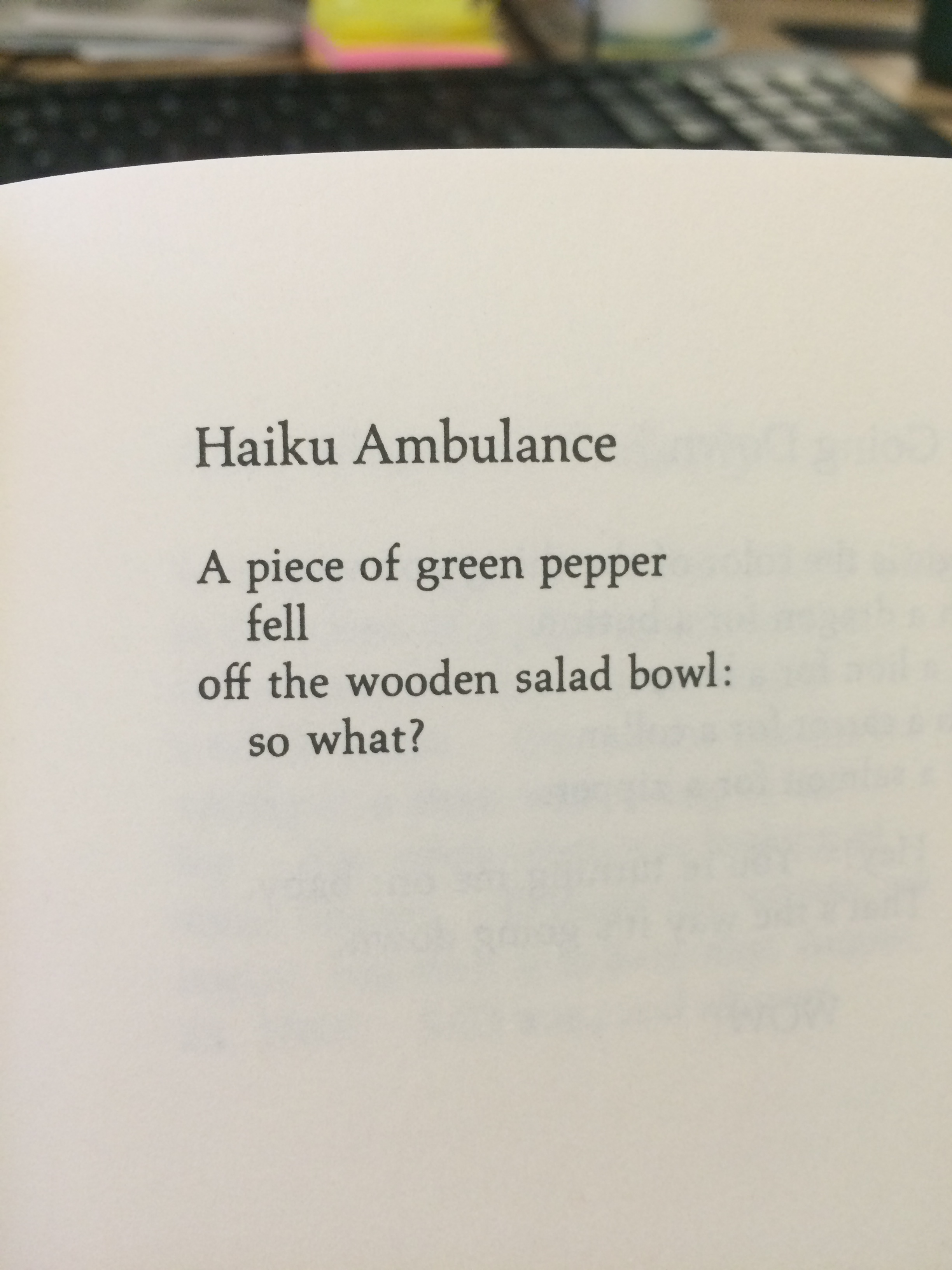 Haiku Ambulance by Richard Brautigan | Carl tells tales